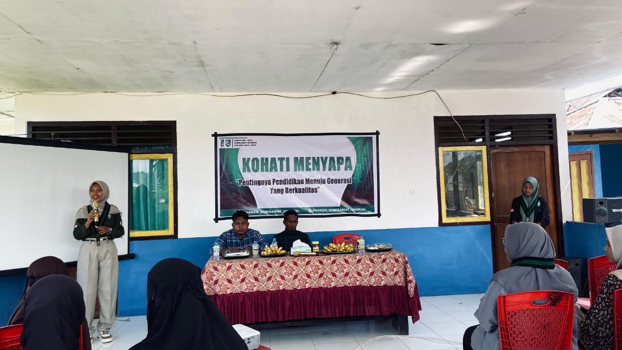 Kohati HMI Komisariat Unibrah Sosialisasi Pendidikan dan Pencegahan Pernikahan Dini di Desa ...