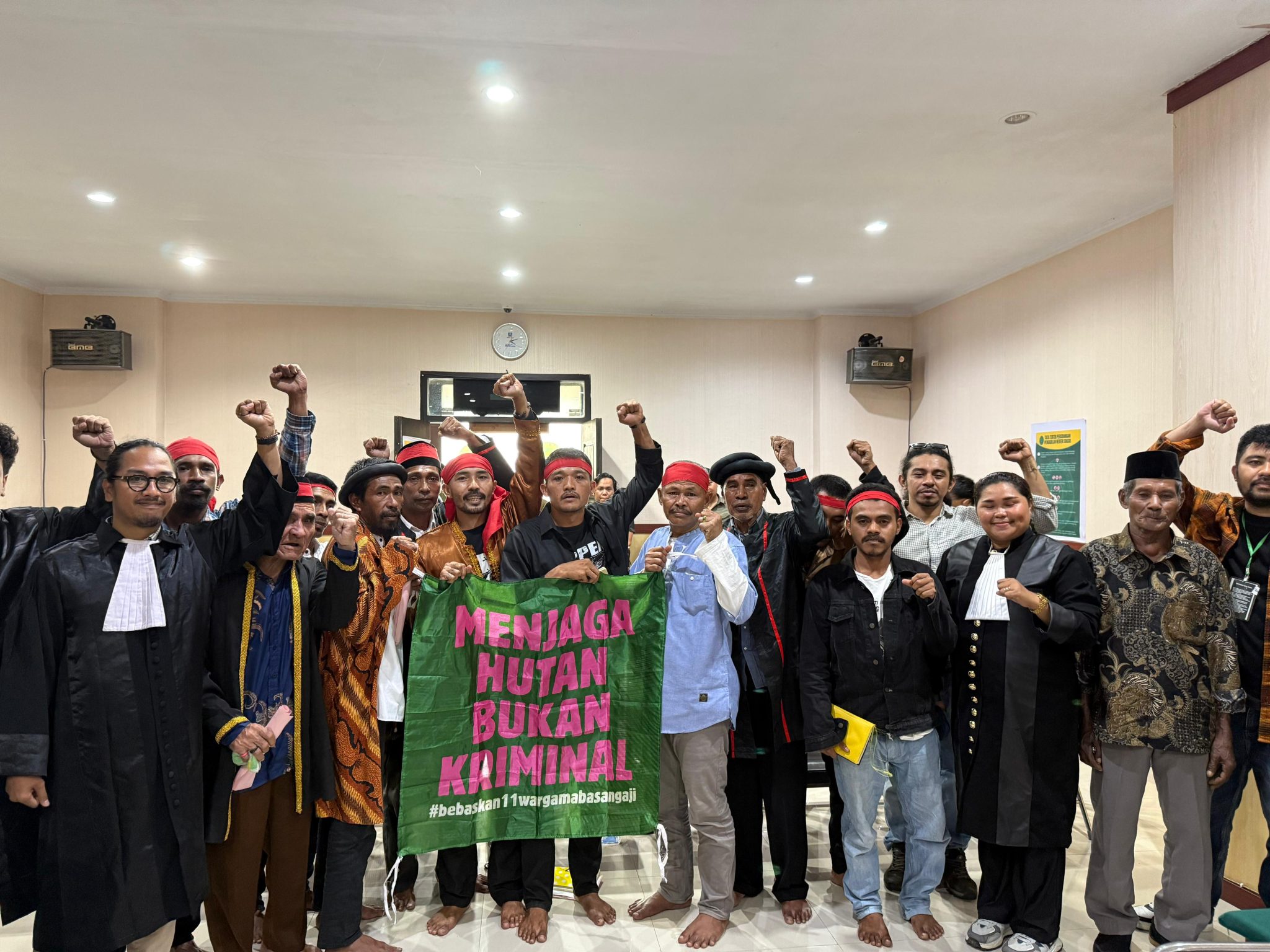 Sidang Keenam 11 Warga Adat Maba Sangaji, Ahli dan Saksi JPU Mangkir - kadera.id